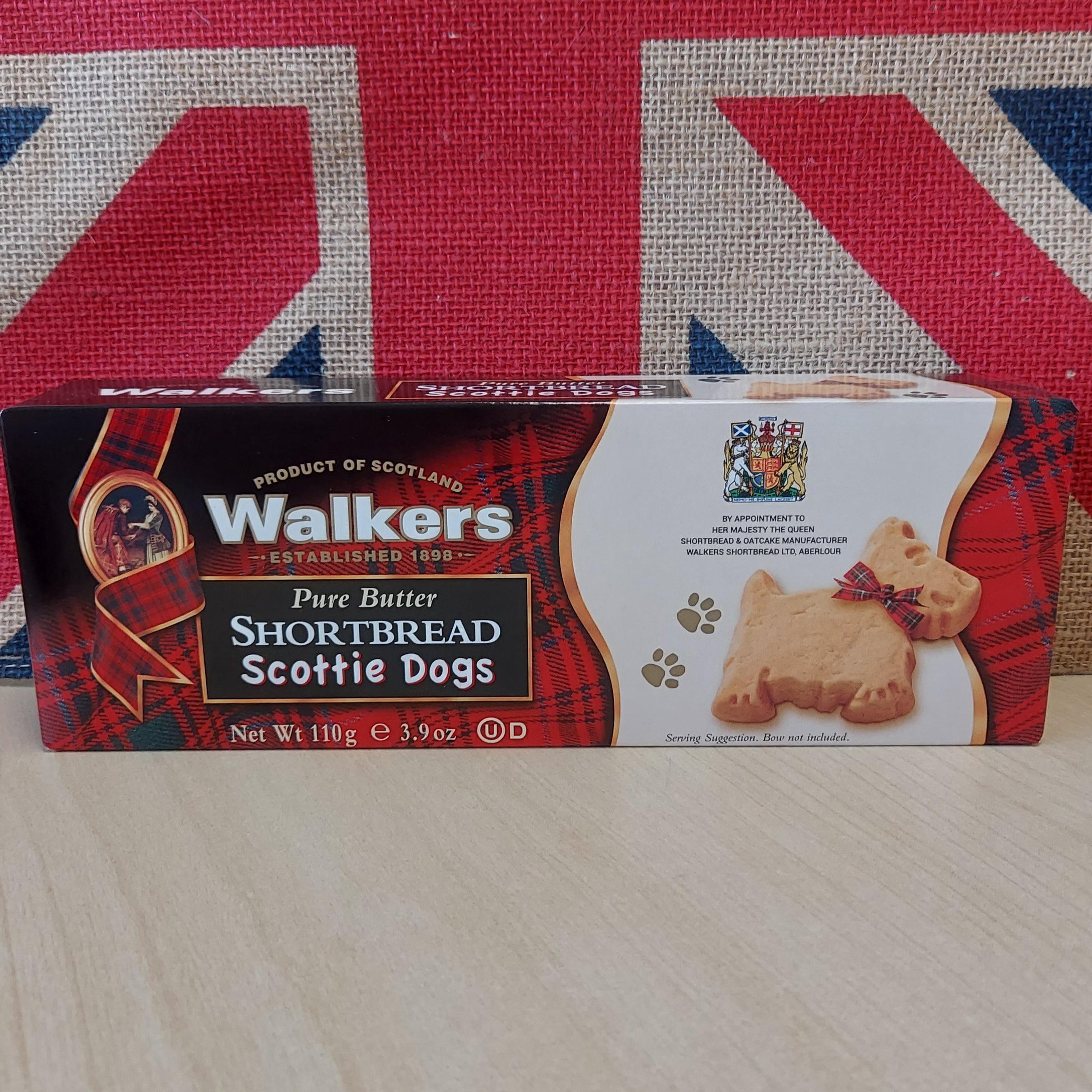 Walkers Pure Butter Shortbread Scottie Dogs 110g | British Marketplace