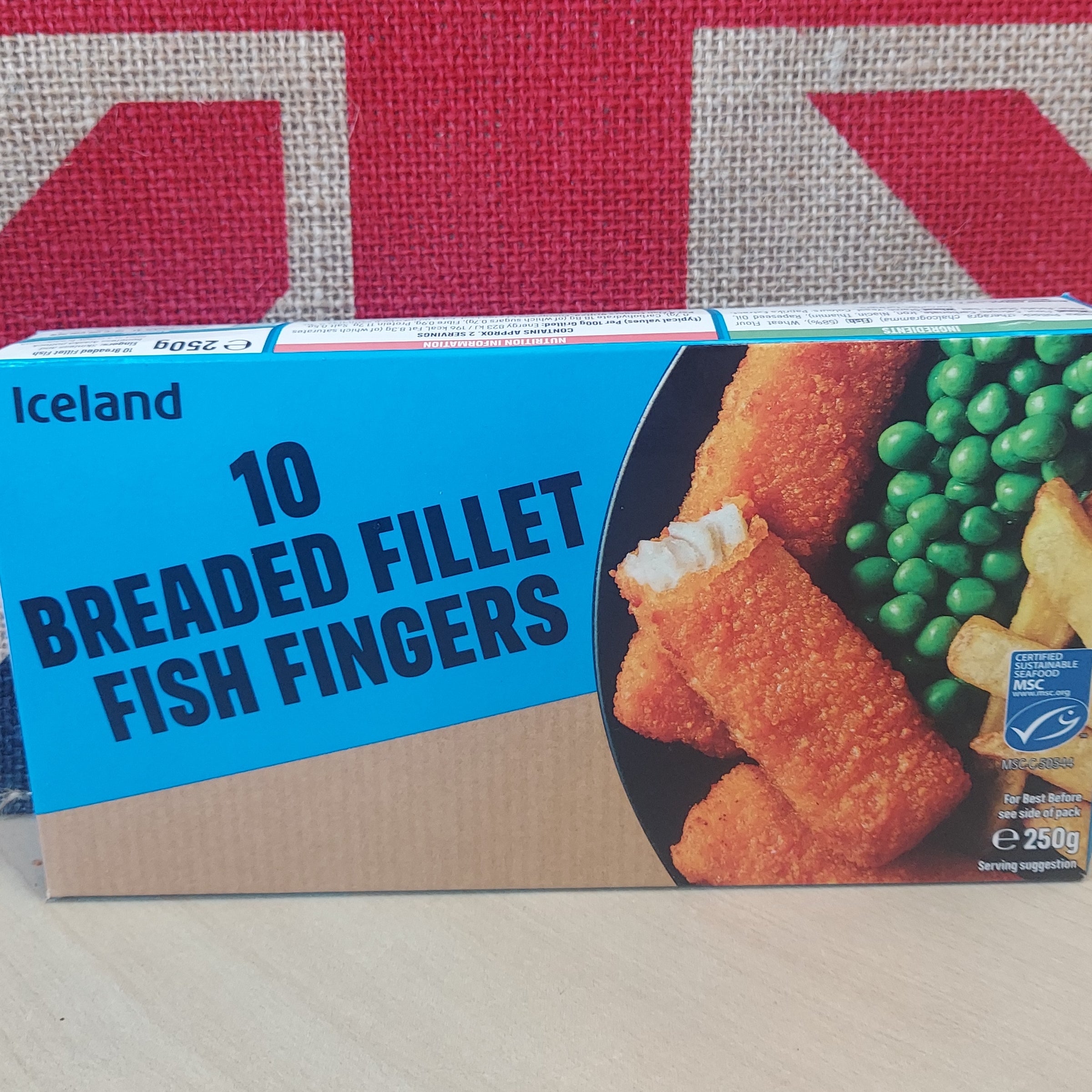 Iceland 10 Breaded Fillet Fish Fingers | British Marketplace