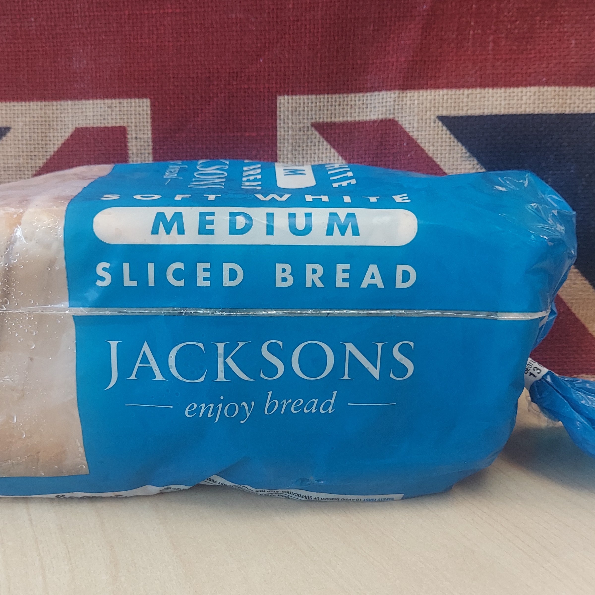 Jackson's Medium Sliced White Bread | British Marketplace