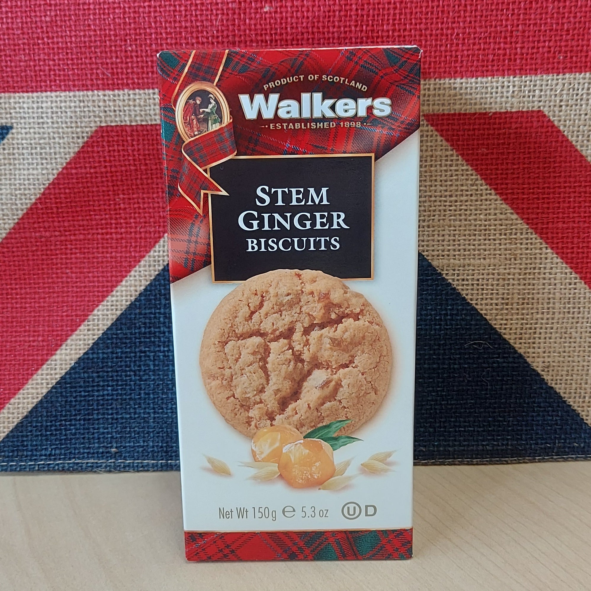 Walkers Stem Ginger Biscuits 150g | British Marketplace