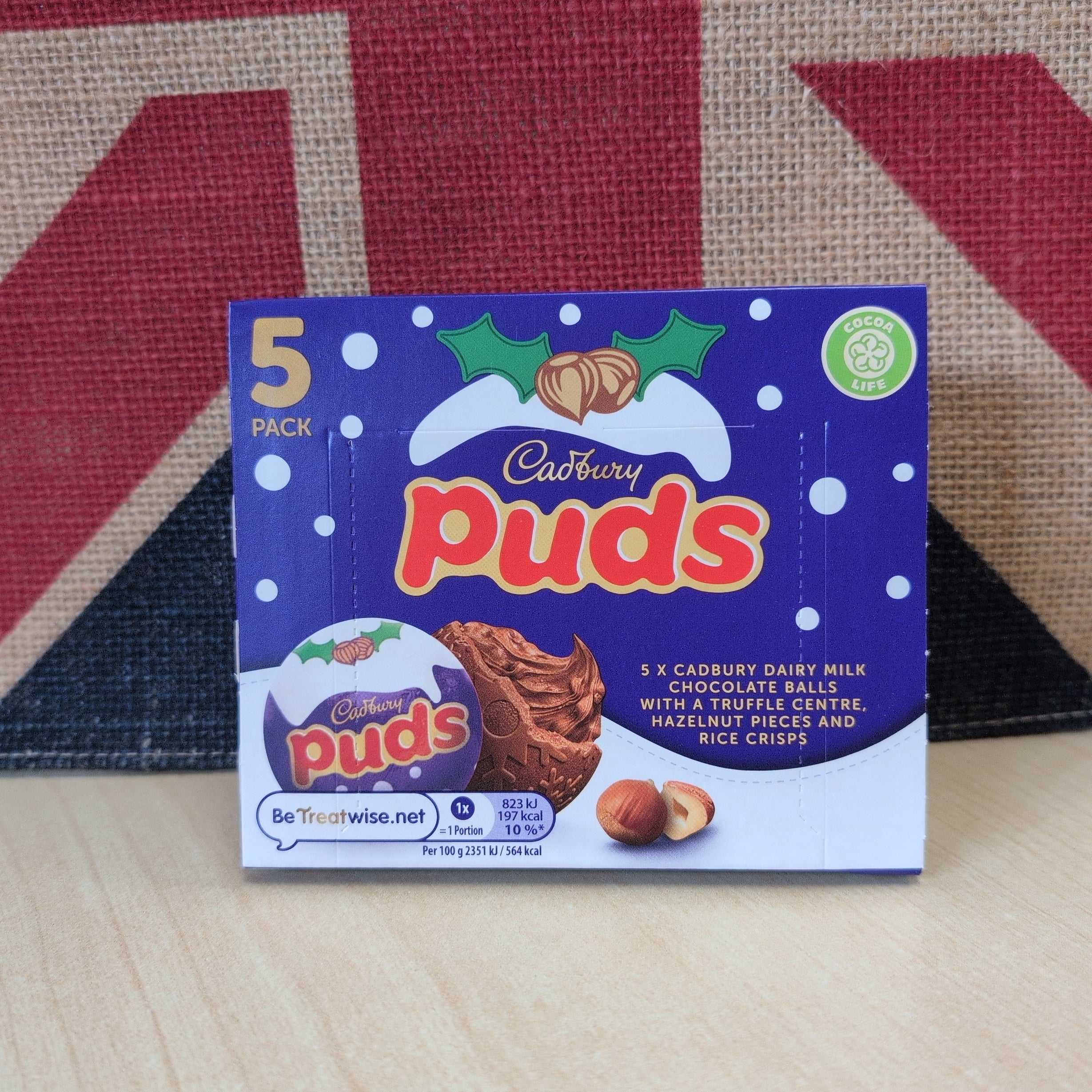 Cadbury Dairy Milk Chocolate Puds 5 Pack | British Marketplace