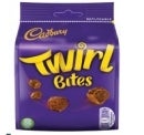 Cadbury Twirl Bites Bag 109g | British Marketplace